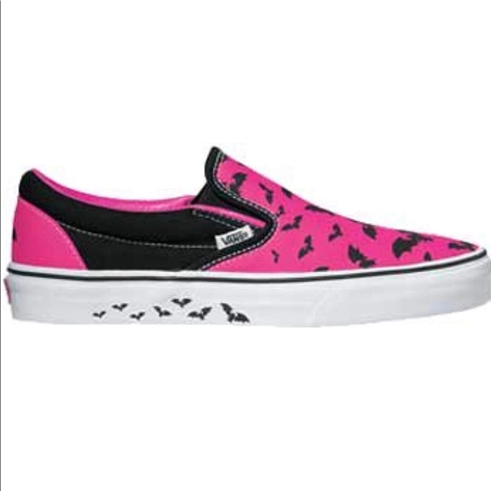 Pink Rare Limited Edition Vans Warped Bat Trail Slip … - Gem